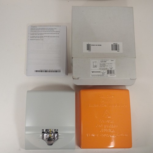 Edwards G4VWF Wall Strobe | 15–110 cd | White Fire Alarm Notification ...