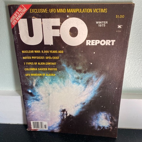 UFO Report Magazine Winter 1975 Volume 2 #6 Colombia Saucer Nuclear War ...