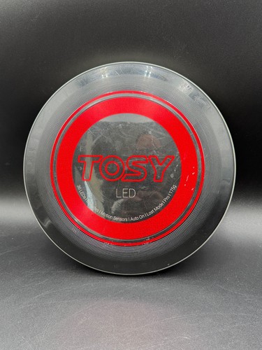 Tosy LED Pro Light Up 11" RED Flying Disc Lost Mode 175g WORKS CLEAN | eBay