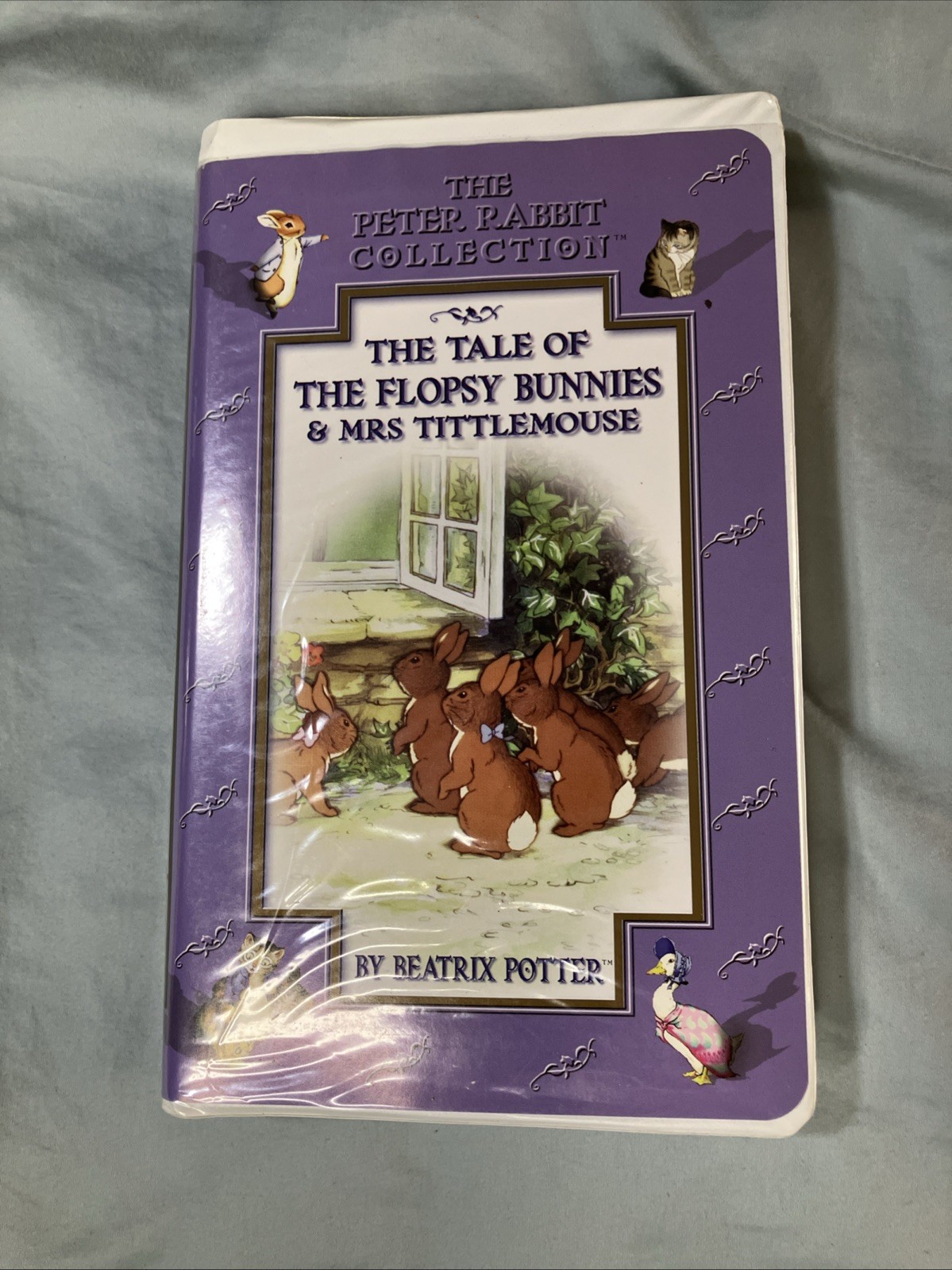 The Tale of the Flopsy Bunnies & Mrs. Tittlemouse VHS 1998 Clamshell w ...