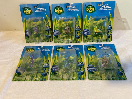 Complete unopened a Bug's Life Die Cast Mini Bug complete collection ...