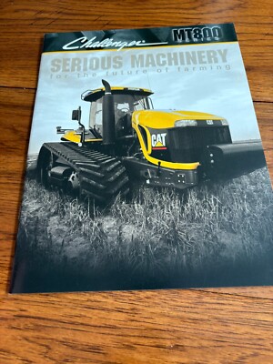 Caterpillar CAT Challenger MT800 Series Tractor Brochure FCCA24 | eBay