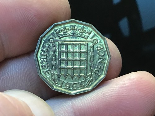 1964 Great Britain 3 Pence KM# 900, England, British, 1 coin | eBay