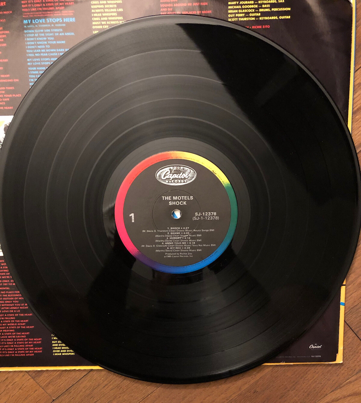 The Motels, Shock, Vinyl LP Record Album, NICE! NM | eBay