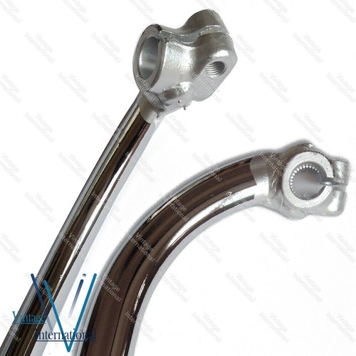 Rear Brake Pedal Steel Chrome For Royal Enfield Bullet Electra 350cc ...