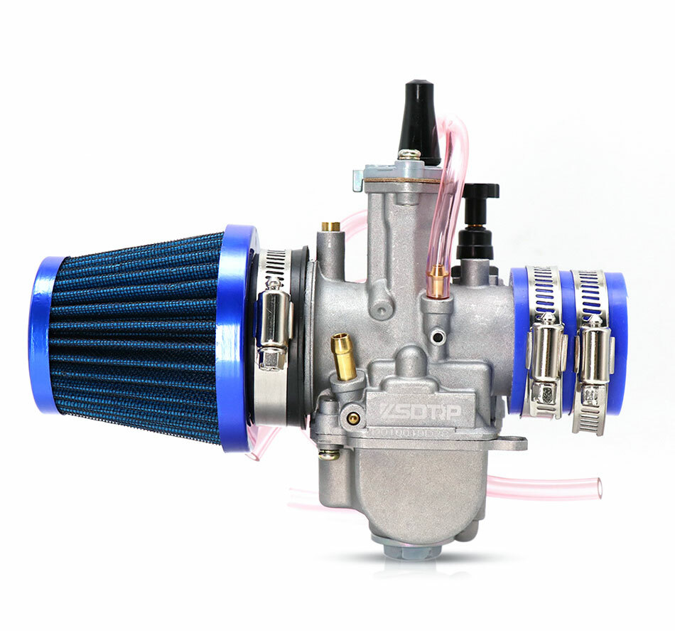 4 Stroke 250cc-300cc 34mm Carburetor + Air Intake Filter + Interface ...