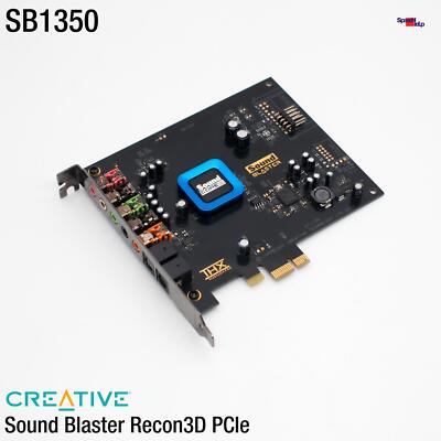 PCI Creative Labs Sound Blaster Recon3D SB1350 PCIe X1 Card Optical In ...