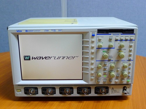 Lecroy LT364 Oscilloscope Waverunner 500MHz, 4ch DSO. | eBay