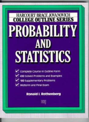 College Outline for Probability and Statistics (Harcourt Brace ...