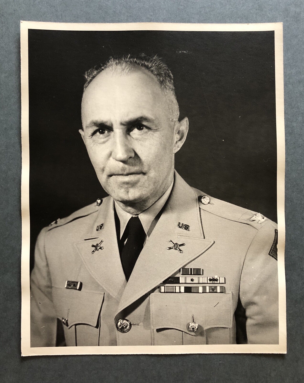 US Army Col Guy H. Stubbs 8x10 Silver Gelatin Photo Vtg Korean War ...