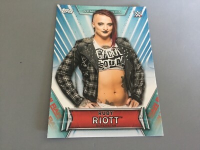 2019 TOPPS WWE WOMEN'S DIVISION WRESTLING RUBY RIOTT #12 | eBay
