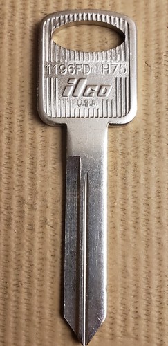 Ilco - H75 - 1196FD - Ford - Key Blank | eBay