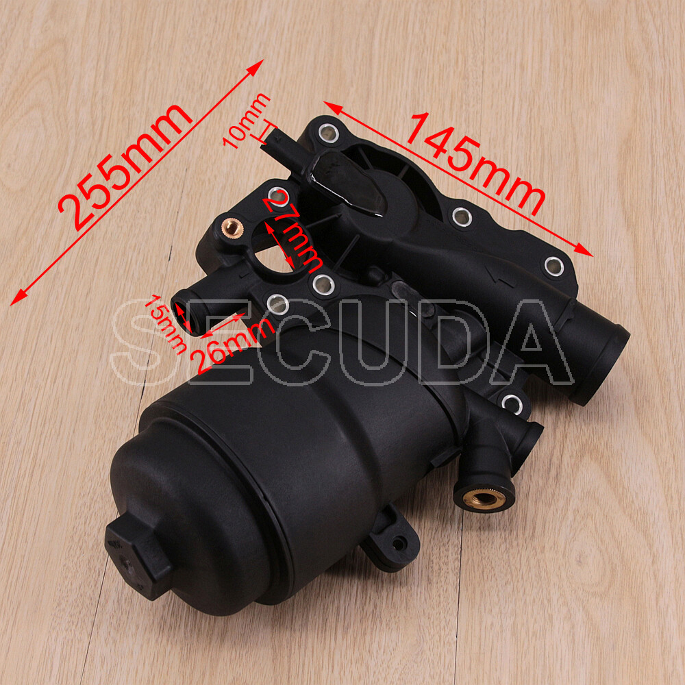 059115389K OIL FILTER HOUSING FOR AUDI A5 8T3 [2007-2017] Coupe 3.0 TDI ...