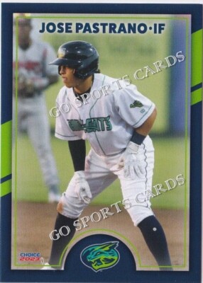 2023 Lynchburg Hillcats Jose Pastrano RC Rookie Guardians VZ Minor ...
