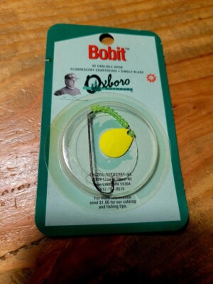 Vintage Fishing Oxboro Bobit Live Bait Rig Lure Chartreuse #2 Carlisle ...