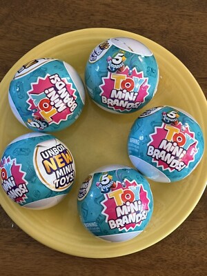 Mini Brands ZURU Series 1 Surprise Toy Mini Brands Surprise Ball Lot of ...