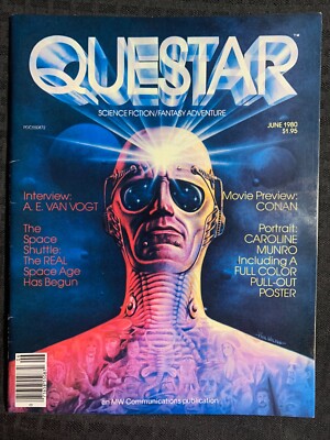 1980 June QUESTAR Magazine #7 FVF 7.0 Conan Movie / Caroline Munro ...
