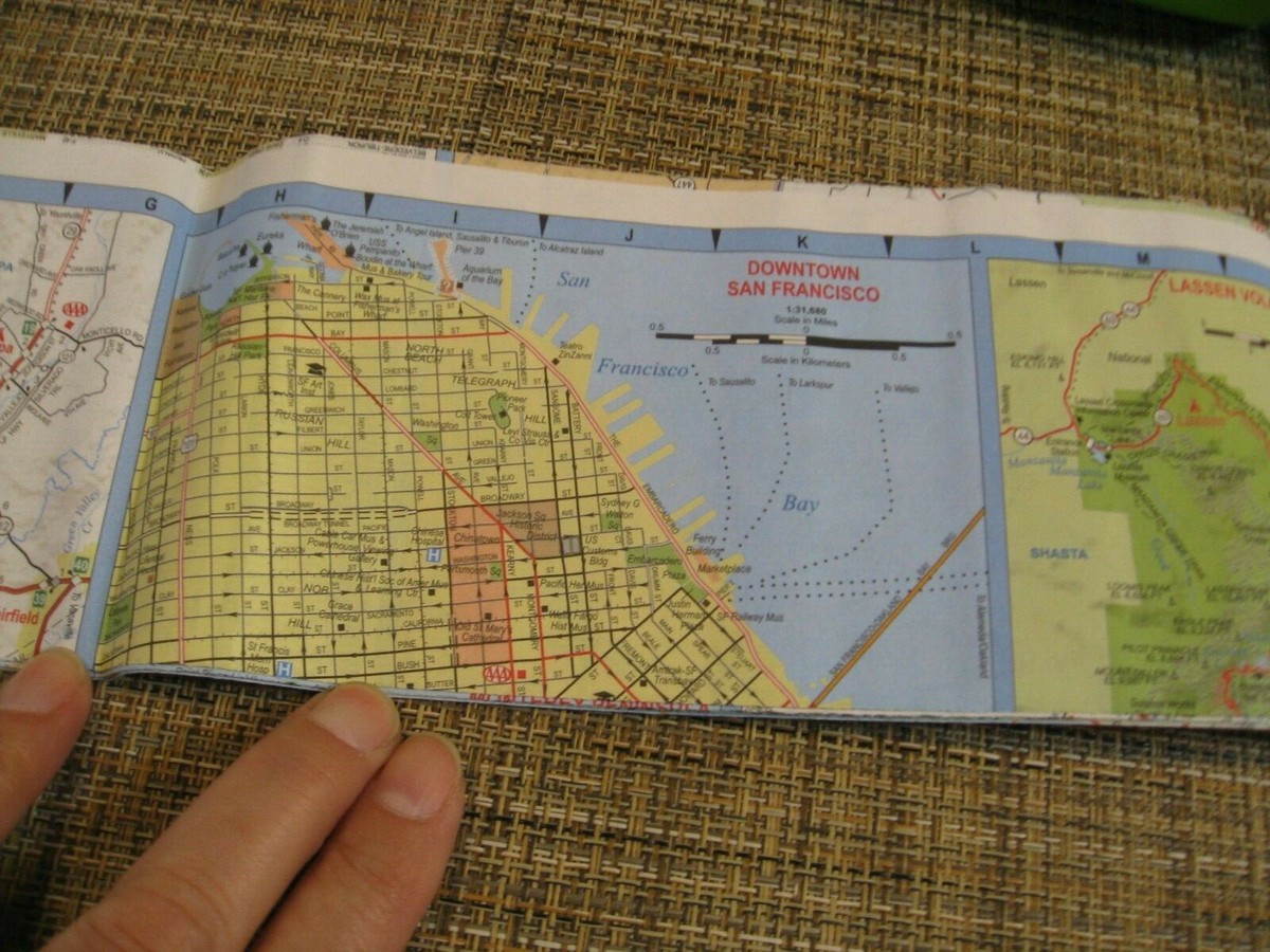 Aaa Mapa De California