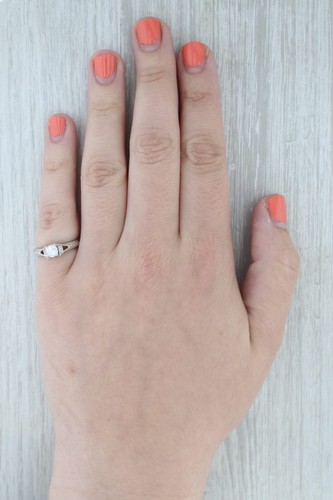 Neil Lane 0.56ctw Diamond Engagement Ring 14k White Gold Size 5.5 ...