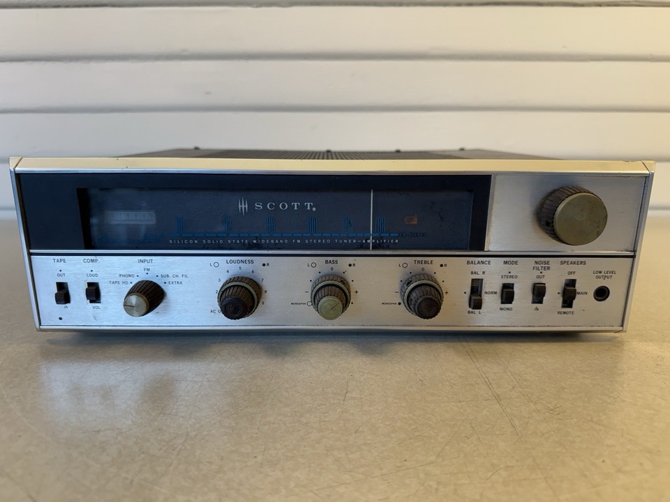 Scott Stereomaster 344-B Stereo FM Tuner Amplifier | eBay