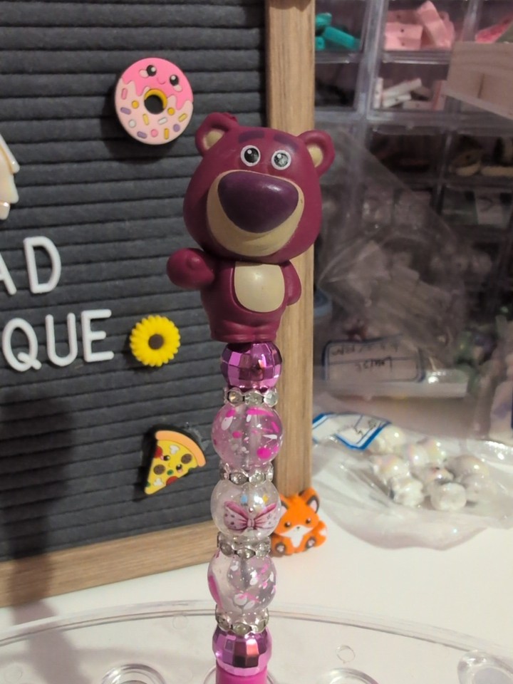 Disney Doorable Lotso Bear Customade Pen | eBay UK