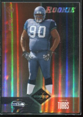 2004 Leaf Limited Bronze Spotlight #182 Marcus Tubbs RC Rookie SP Card ...