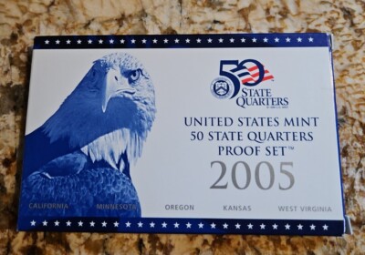 2005 United States Mint 50 State Quarters Proof Set | eBay