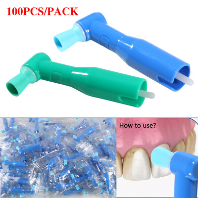 Prophy Angles Cups 100-1000 Top Quality Dental Disposable Prophy Angle ...