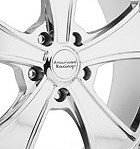 American Racing VN807 Vn808 Center Cap 490K57AR Chrome Wheel Middle NEW ...