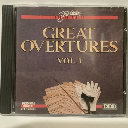 GREAT OVERTURES Suppe, Dvorak et al - Anton Nanut, Ljubljana Symphony ...