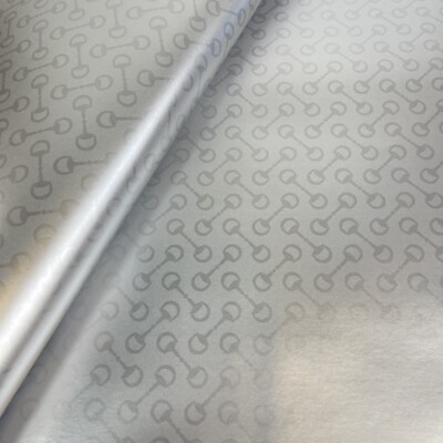 Authentic GUCCI Gift Wrapping Paper Sheet Silver 35”x27.5” | eBay