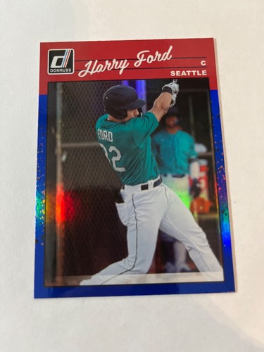 2023 Donruss Baseball #255 Harry Ford 1990 Retro Blue Foil Parallel | eBay