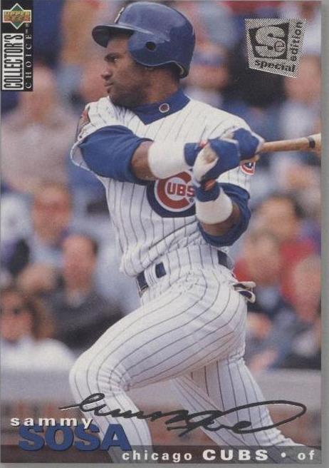 1995 Upper Deck Collector's Choice Special Edition - Sammy Sosa #85 ...