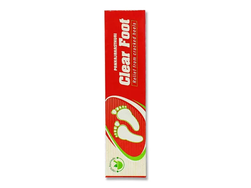 Pankajakasthuri Clear Foot Ointment Relief from Cracked Heels (2 X 25gm ...