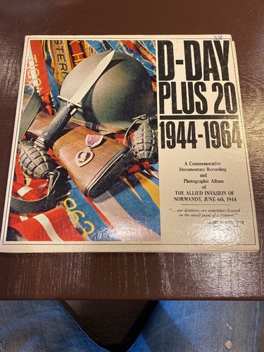 WW2 “D-Day Plus 20” 1944-1964 Limited Edition Vinyl LP with Booklet ...