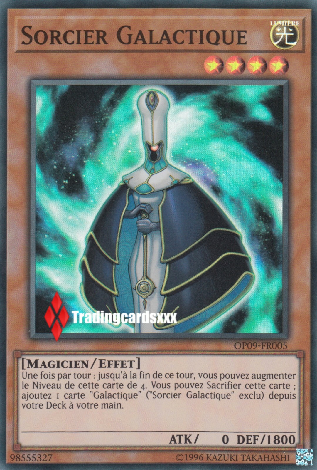 ♦Yu-Gi-Oh!♦ Sorcier Galactique (Galaxy Wizard) : OP09-FR005 -VF/Super ...