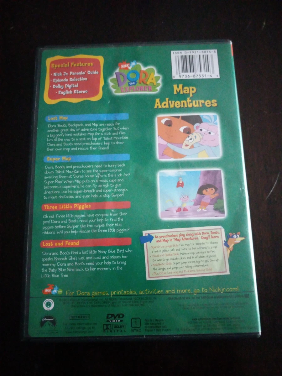 Dora Baby Blue Bird Map