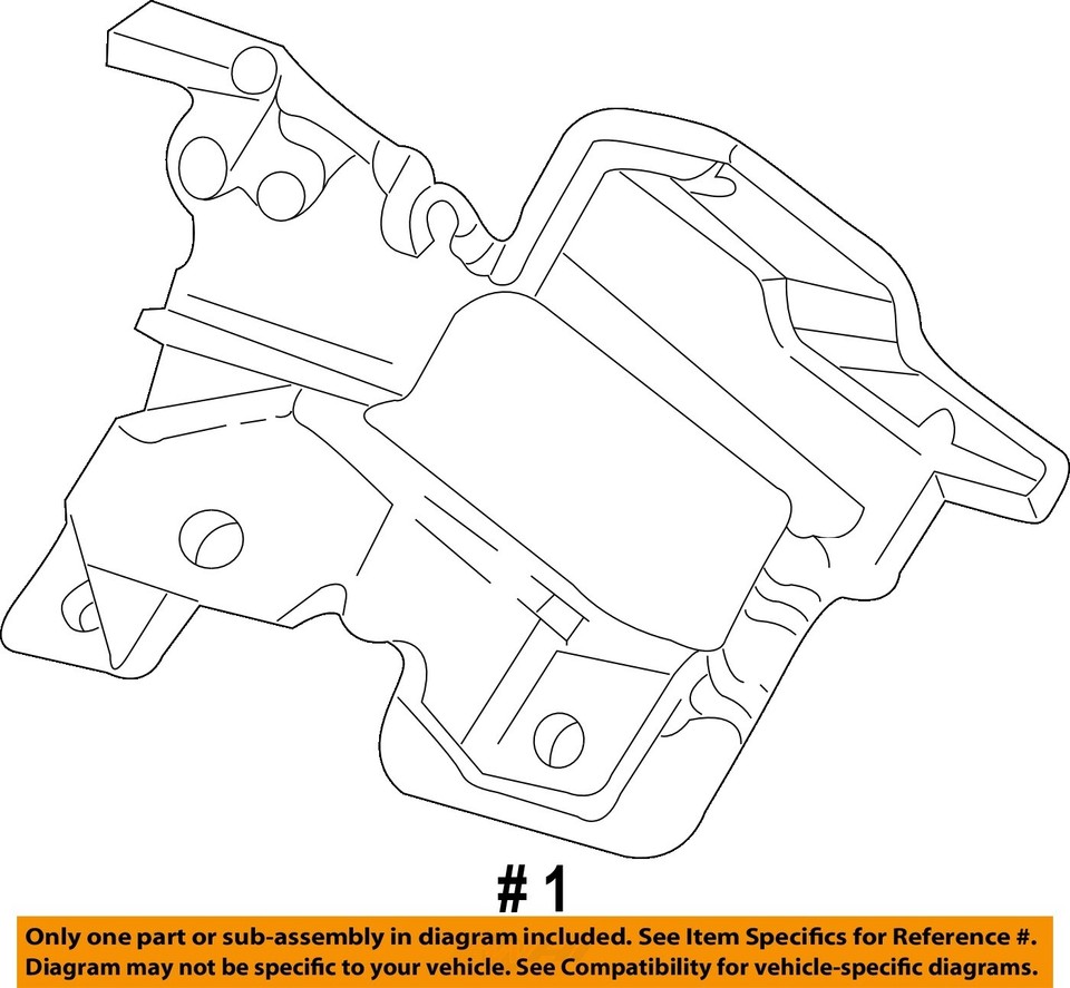 GM OEM-Engine Motor Mount Torque Strut 15134282 | eBay
