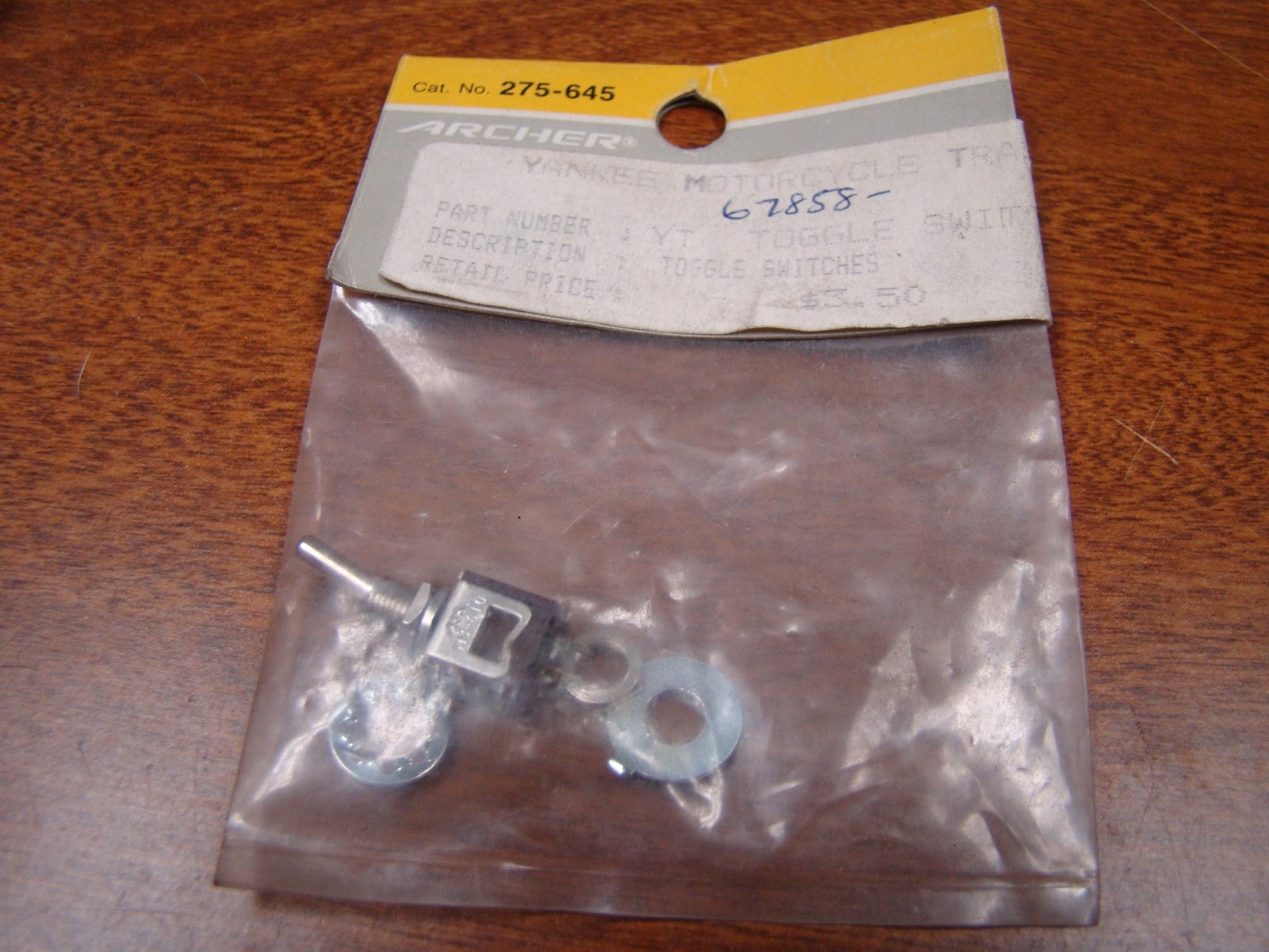 RADIO SHACK 275-645 PC BOARD TOGGLE SWITCH NOS | eBay
