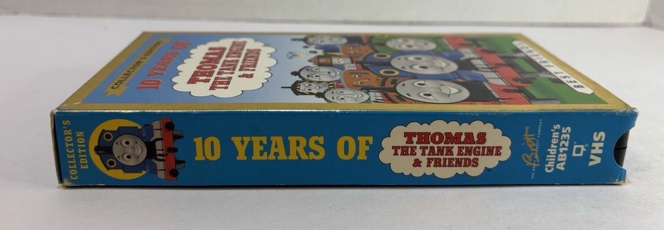 Thomas Friends - Ten Years Of Thomas (VHS, 1999) 13132123530| eBay
