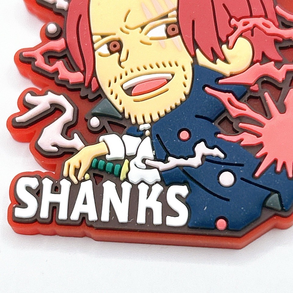 Shanks One Piece Rubber Mascot Gummy 3 Figure Portachiavi Charm Japan ...