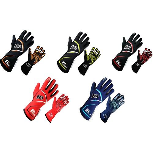 K1 RaceGear 23-FLT-NFO-XL Flight Glove, Flo Orange, X-Large | eBay