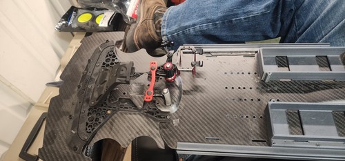 Arrma Limitless V2 Chassis Carbon Fiber And Aluminum Drag Wheelie Bar ...