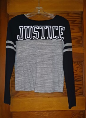 Justice Long Sleeve T-shirt Sz 14 (#1744) | eBay