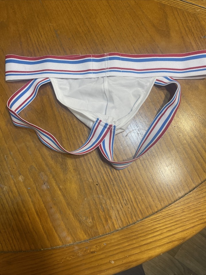 Jock Mail white jock strap Size Medium | eBay