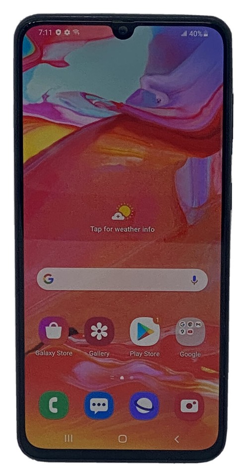 Samsung Galaxy A70 SM-A705MN 128GB Black Unlocked Android Smartphone ...