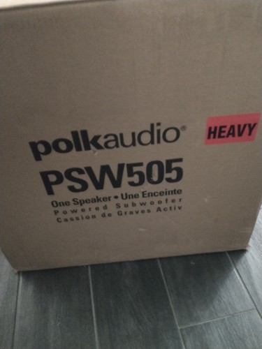 Polk Audio PSW505 12 inch Powered Subwoofer Speaker | eBay