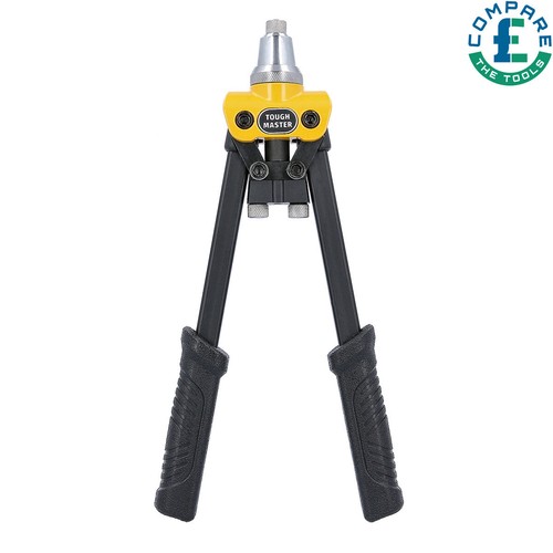 Pop Rivet Gun Heavy Duty Three Head Nozzle Hand Riveter Tool 1/8" 5/32 ...