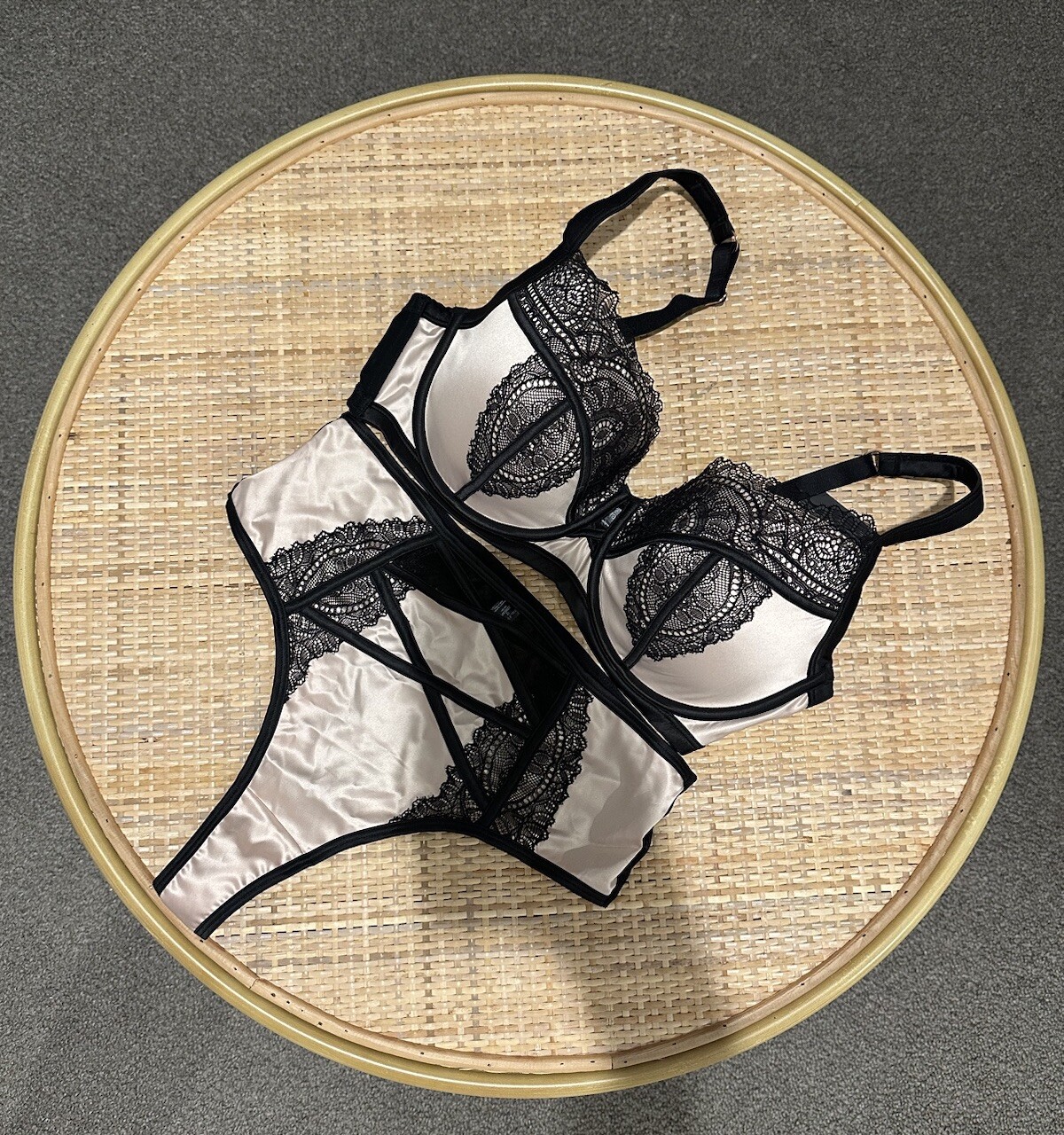 Bras n Things Daria Balconette Set 12E/10 | eBay