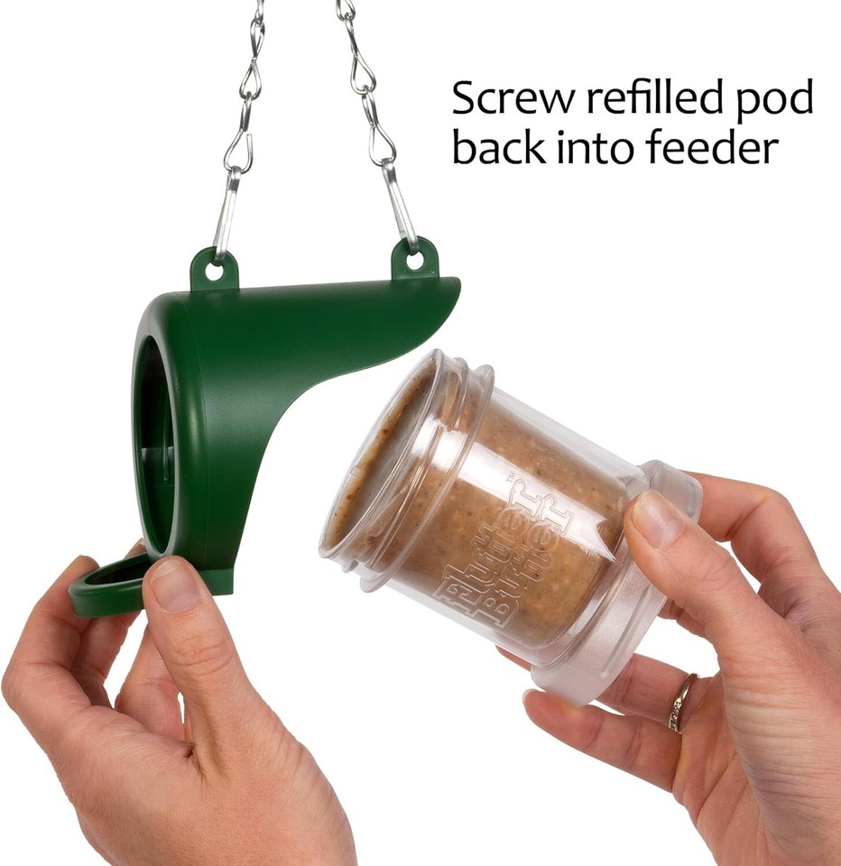 Hanging Flutter Butter® Feeder For Garden and Wild Birds Flutter Butter ...